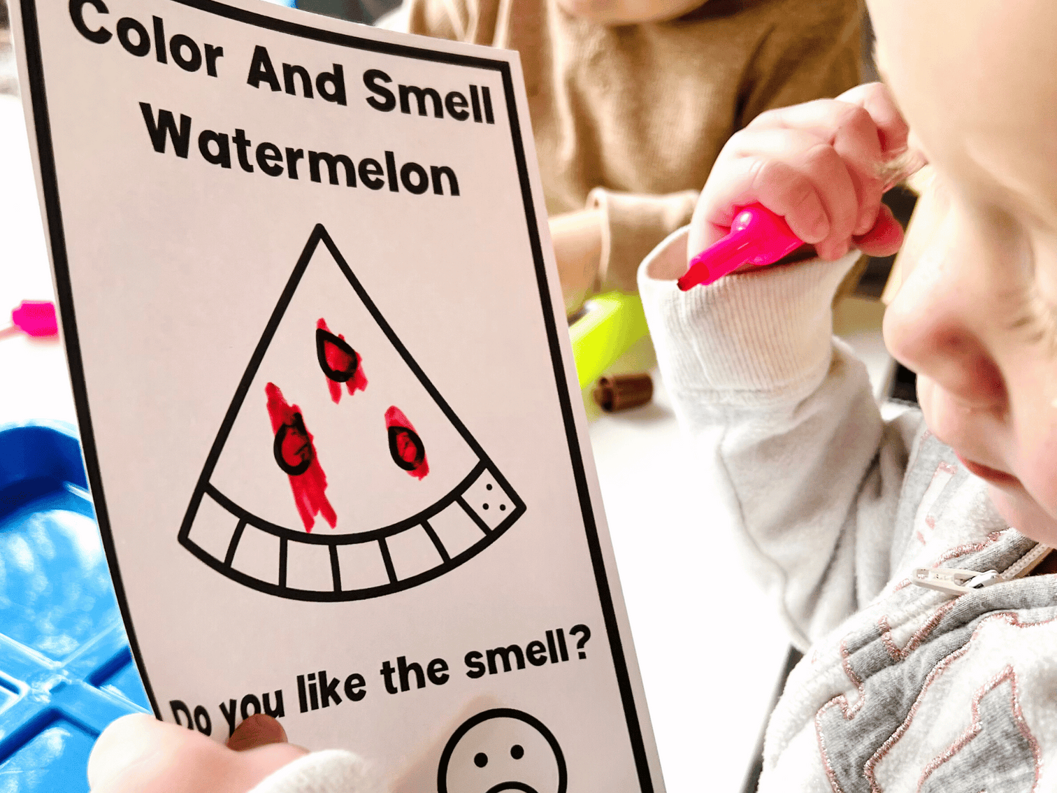Teaching The Five Senses: Smell – Preschool Packets
