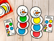 Four Task Boxes to Try this Winter – Preschool Packets