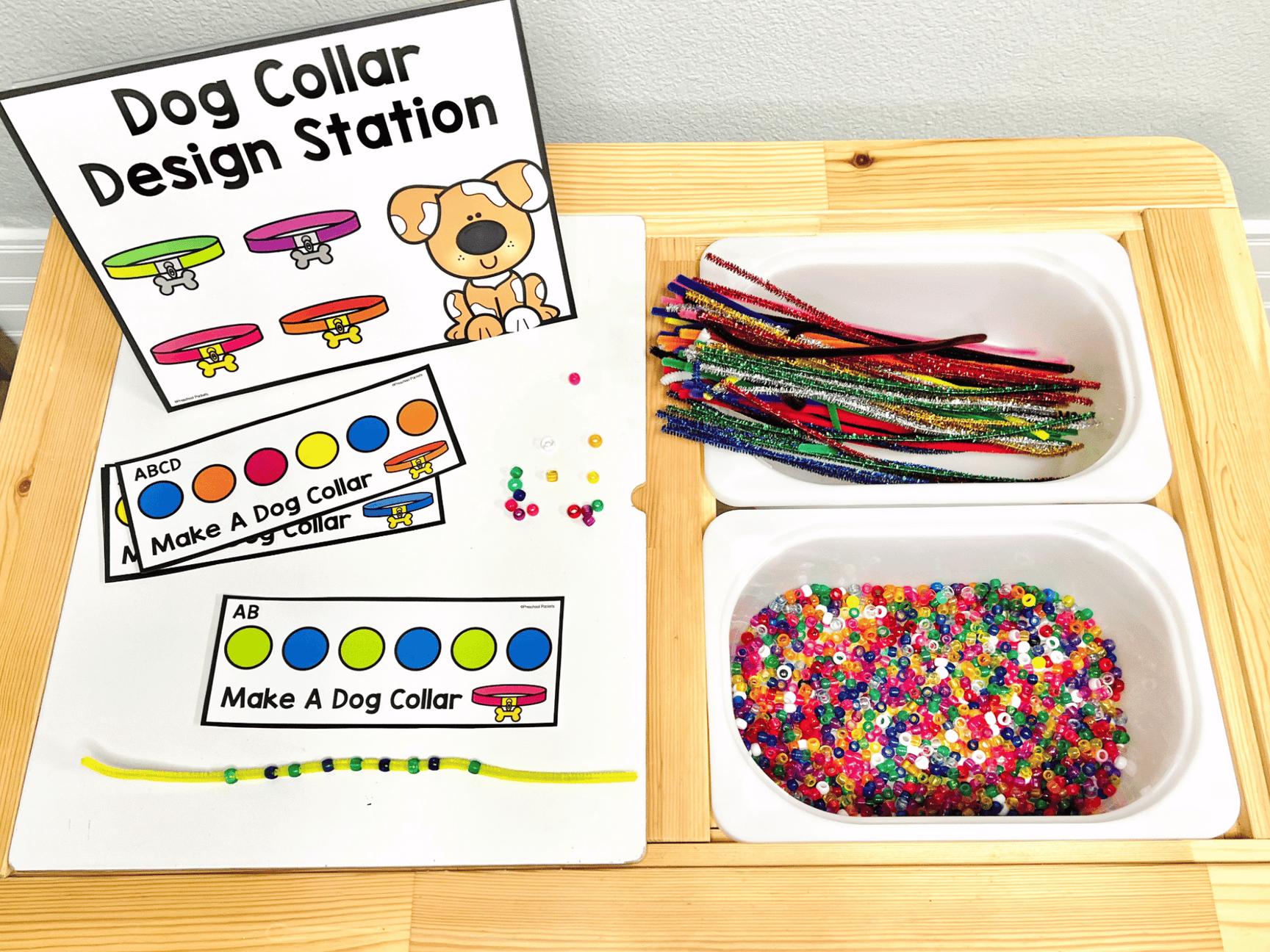 3 Pet-Themed Sensory Bins For Preschool – Preschool Packets
