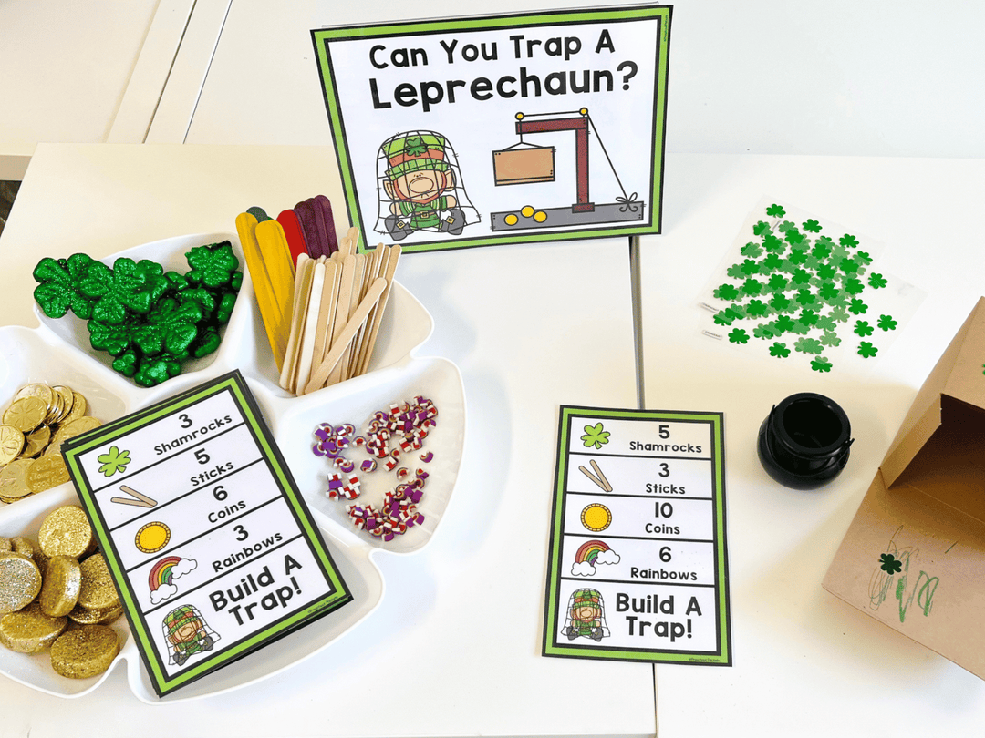 Easy Leprechaun Trap: Preschool Style – Preschool Packets