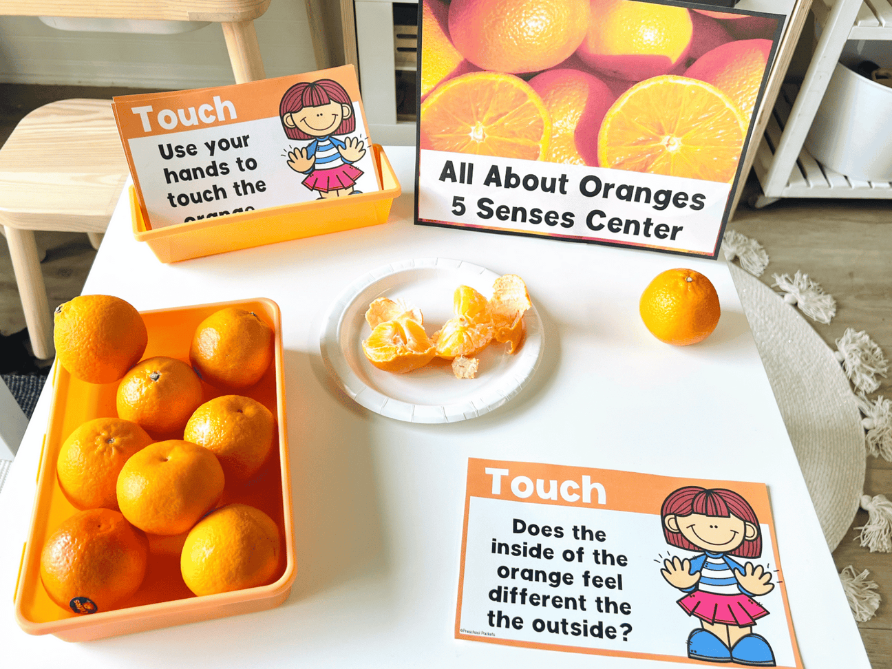 Teaching the 5 Senses – Preschool Packets