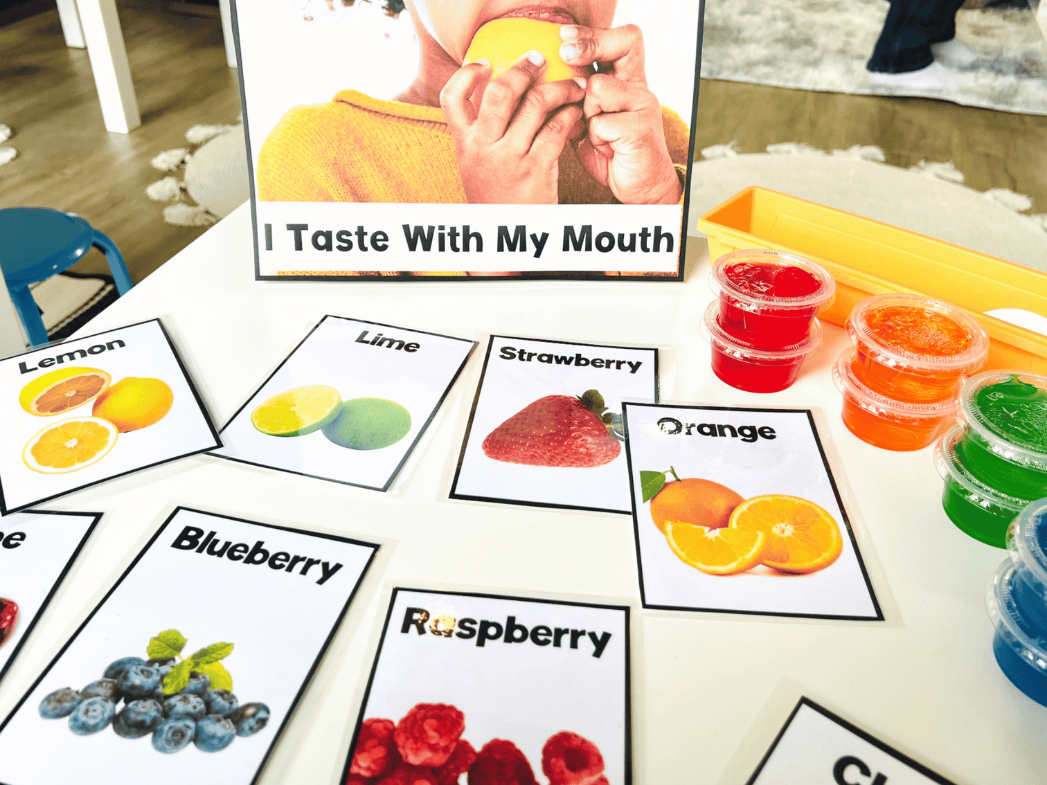 Teaching the 5 Senses: Taste – Preschool Packets