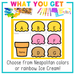 Editable Ice Cream Name Craft – Preschool Packets