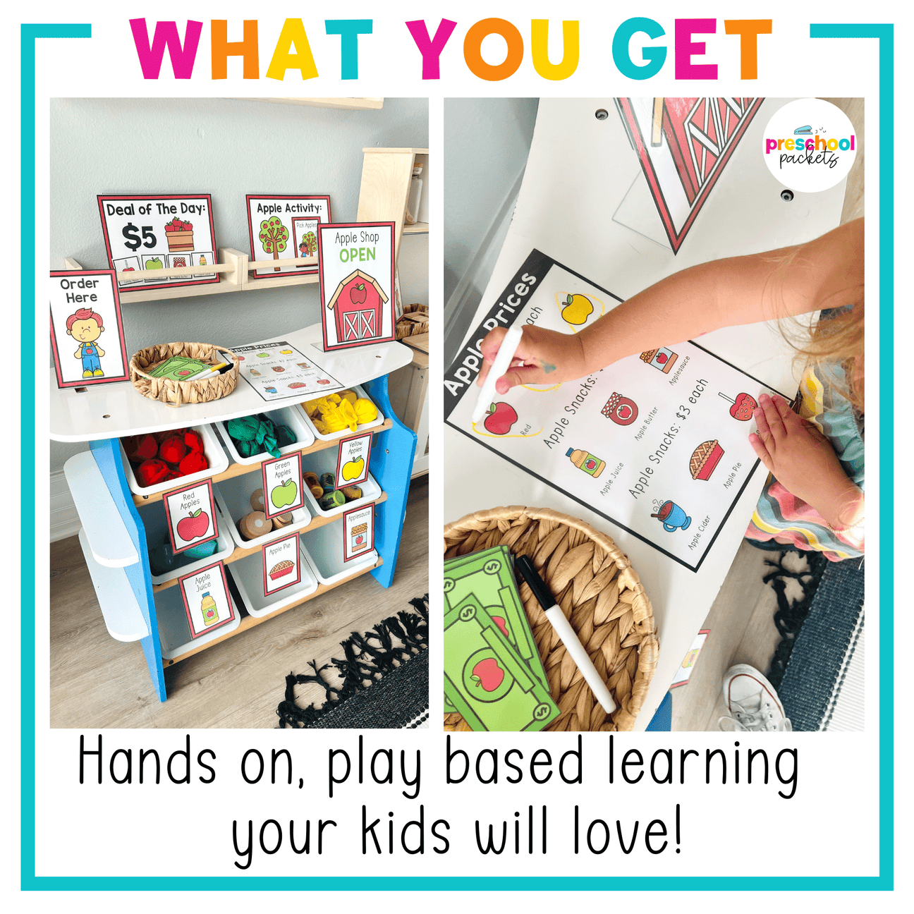 Apple Orchard Dramatic Play Center – Preschool Packets