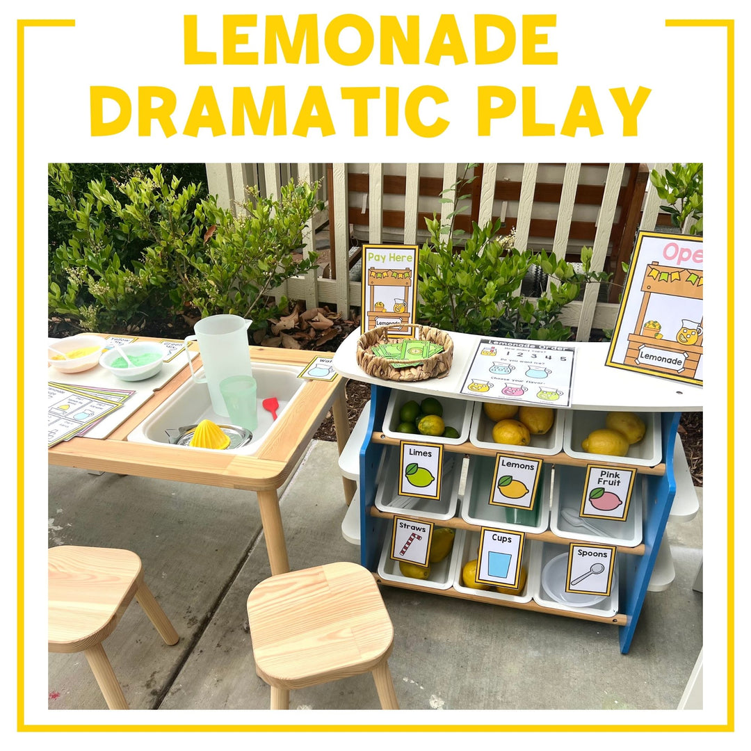 Lemonade Stand Dramatic Play – Preschool Packets