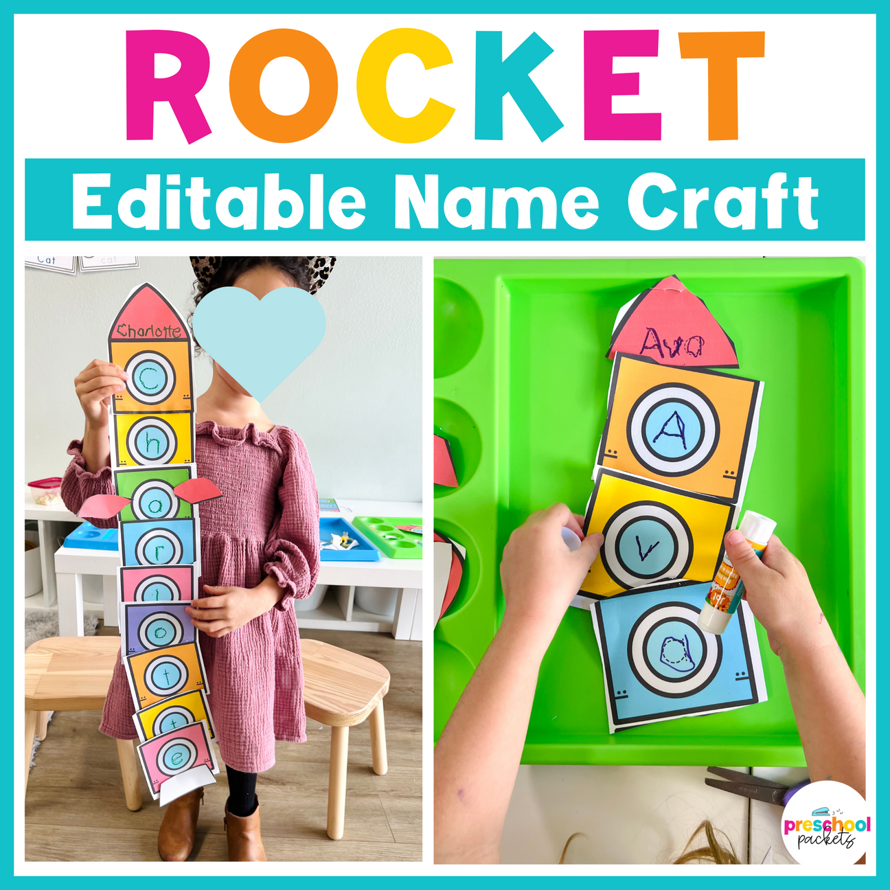 Space Themed Preschool Activity BUNDLE – Preschool Packets