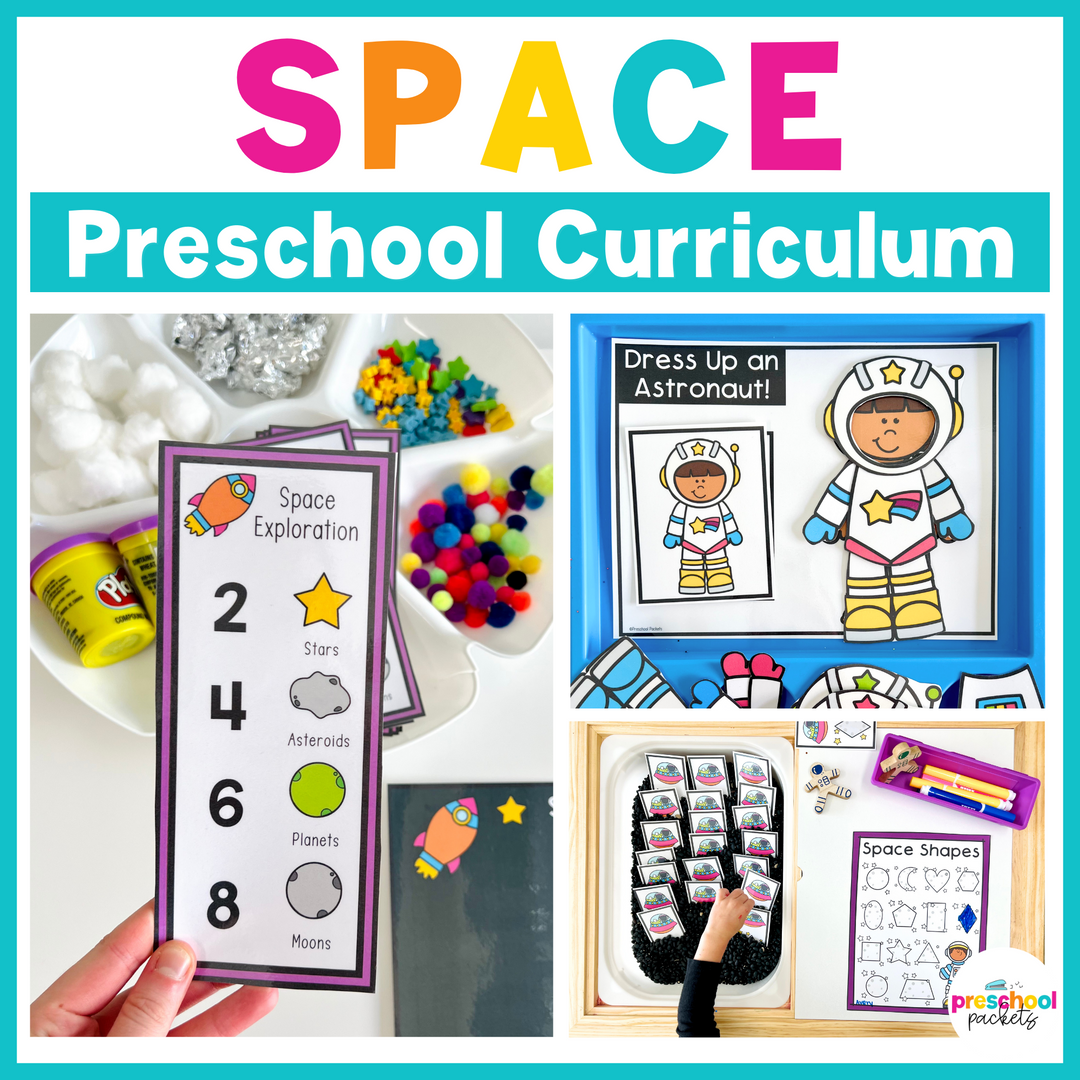 Space Preschool Activities Weekly Curriculum – Preschool Packets