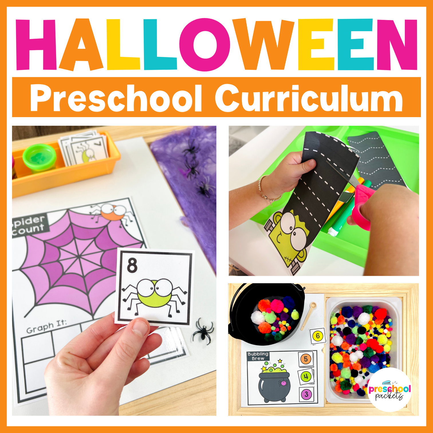 Halloween Preschool Activities Weekly Curriculum – Preschool Packets