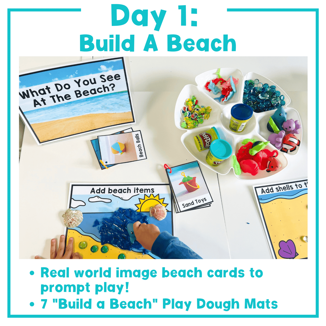 Beach Activities Preschool Weekly Themed Curriculum – Preschool Packets