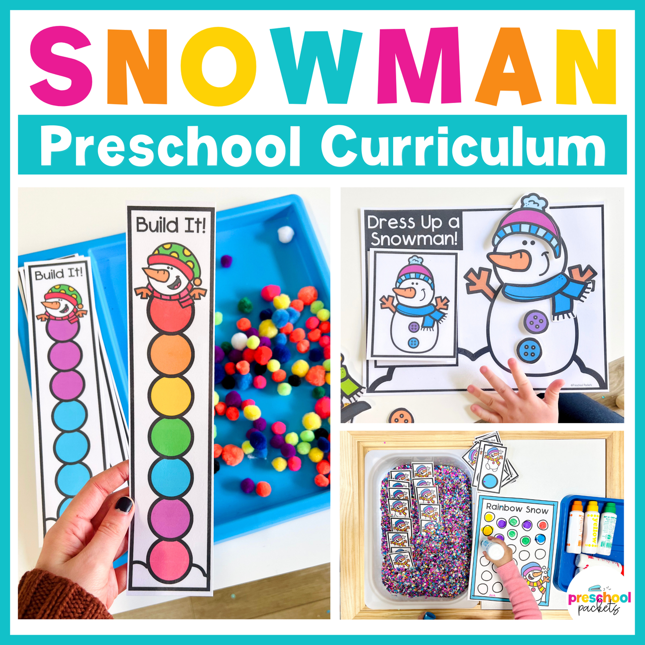 Preschool Curriculum – Preschool Packets