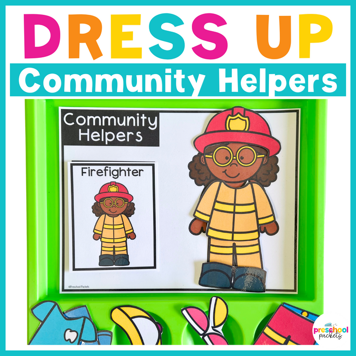 Community Helpers Dress Up Activity for Preschool – Preschool Packets