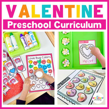Valentines Day Preschool Activities Weekly Themed Curriculum ...