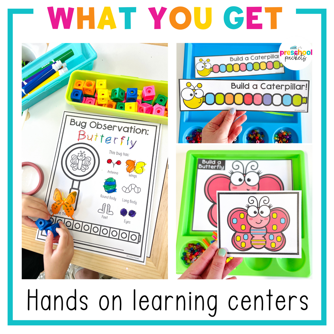 Spring Preschool Activities Weekly Curriculum – Preschool Packets