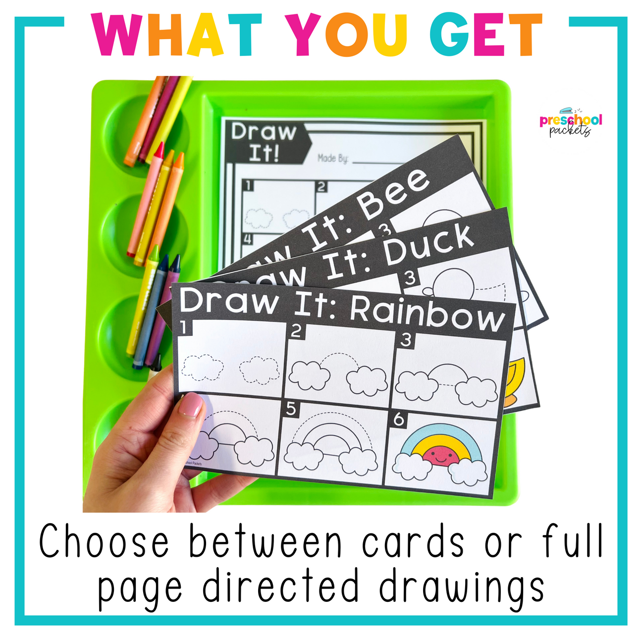 Spring Directed Drawings For Preschool, PreK and Kindergarten ...