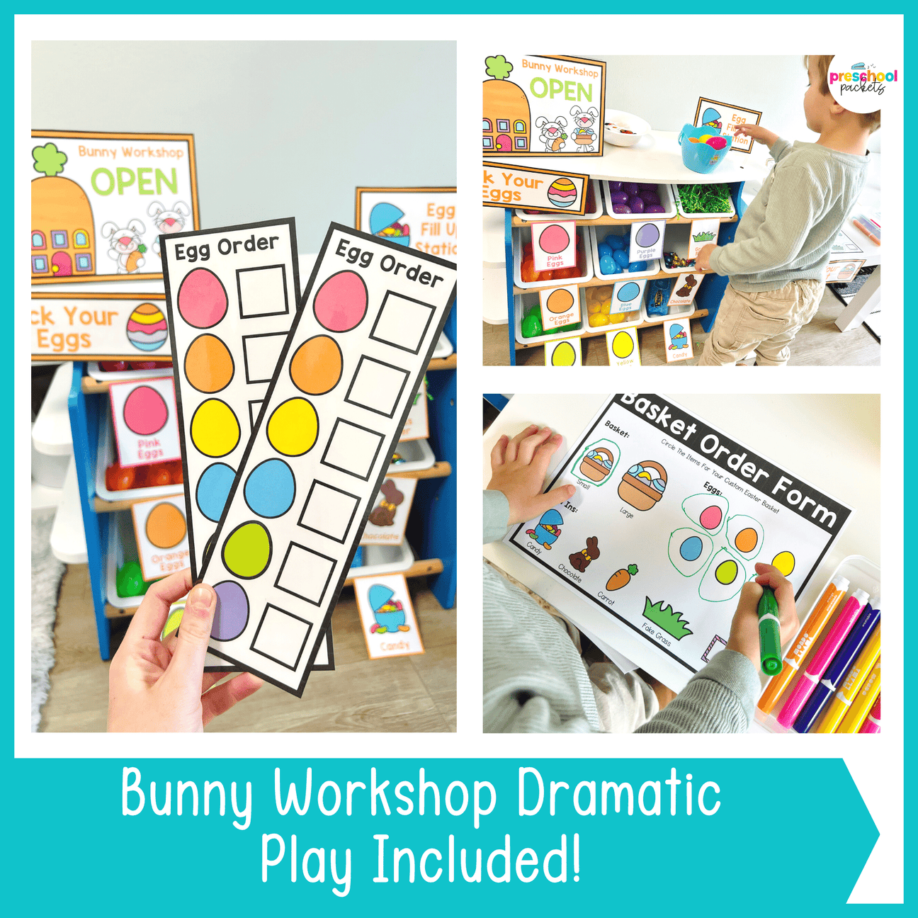 Easter Themed Preschool Curriculum – Preschool Packets