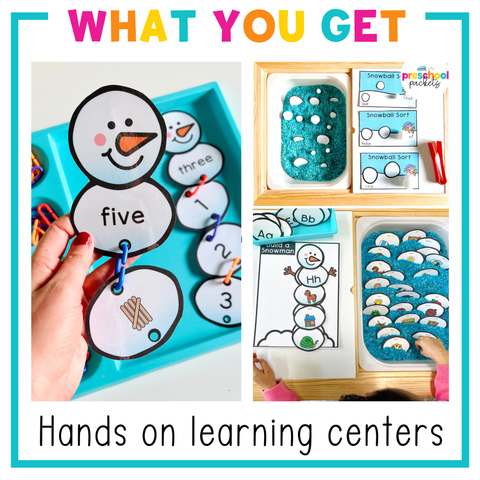 Preschool Curriculum – Preschool Packets