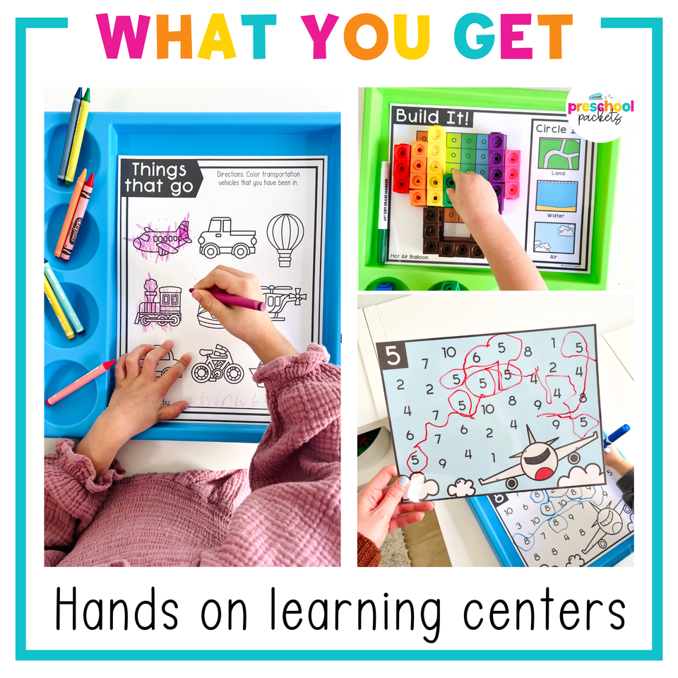 Preschool Curriculum – Preschool Packets