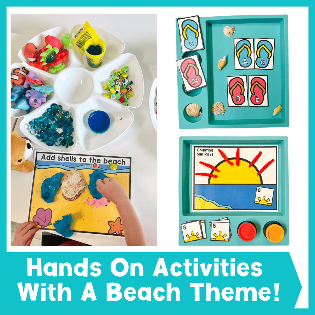 Beach Activities Preschool Weekly Themed Curriculum – Preschool Packets