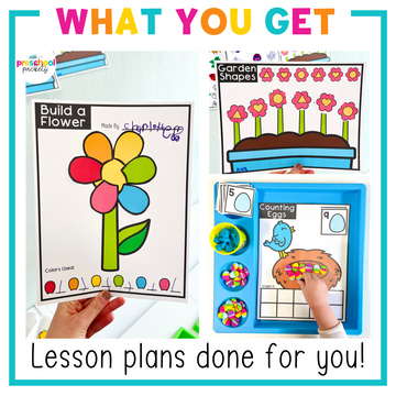 Spring Preschool Activities Weekly Curriculum – Preschool Packets