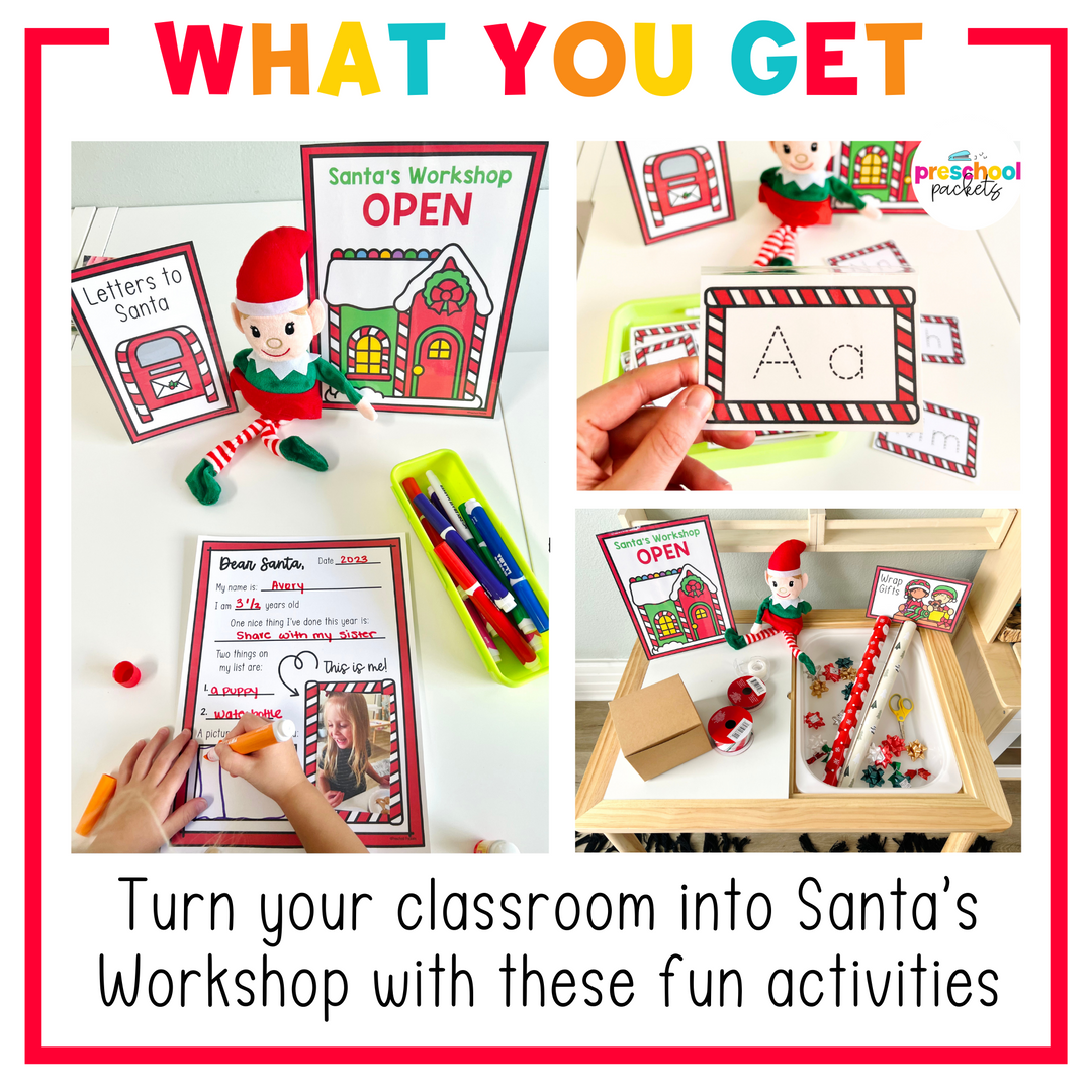 Christmas Preschool Activities Weekly Curriculum – Preschool Packets