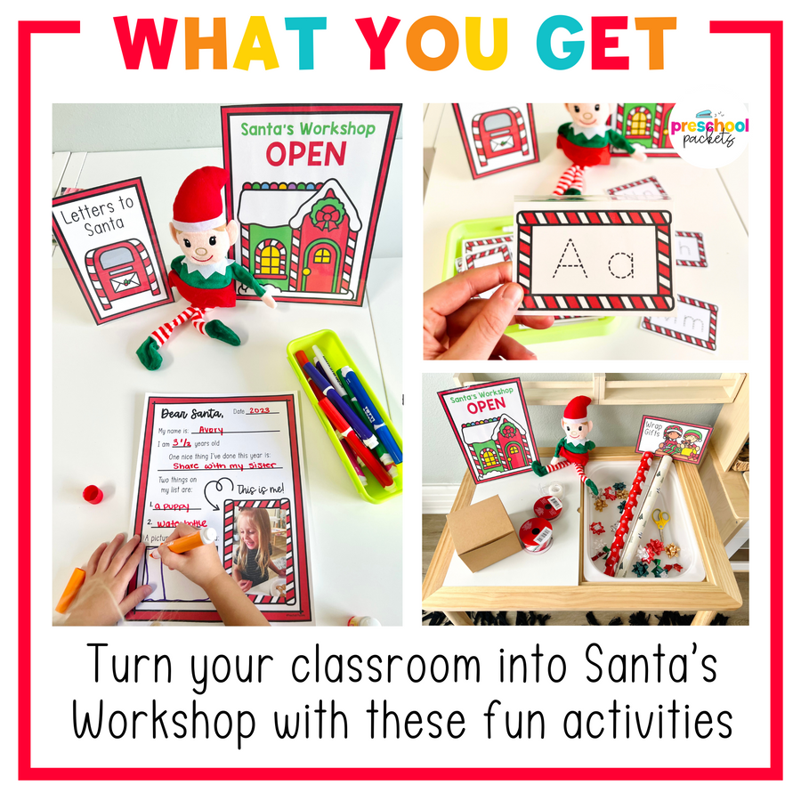Christmas Preschool Activities Weekly Curriculum – Preschool Packets