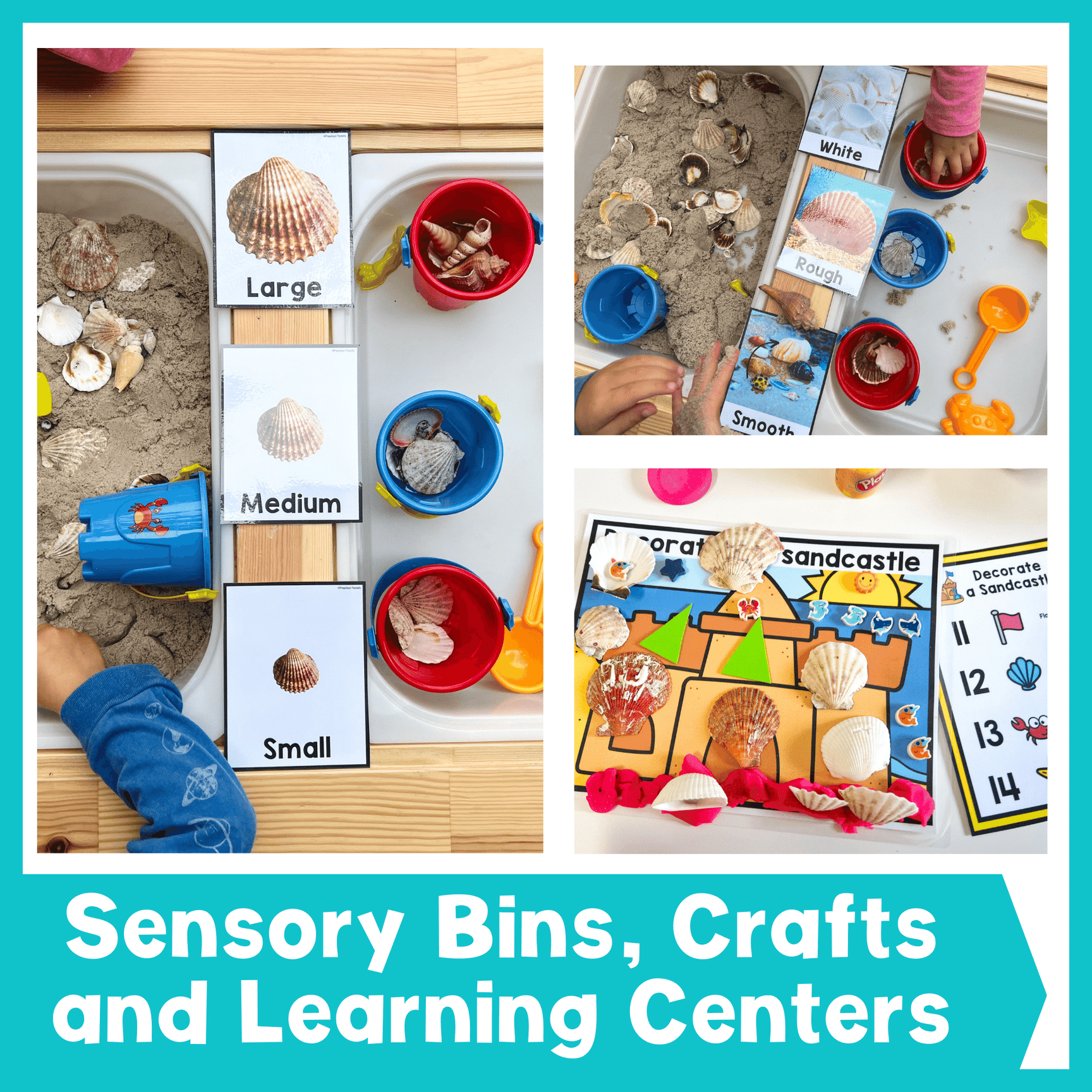 Beach Activities Preschool Weekly Themed Curriculum – Preschool Packets