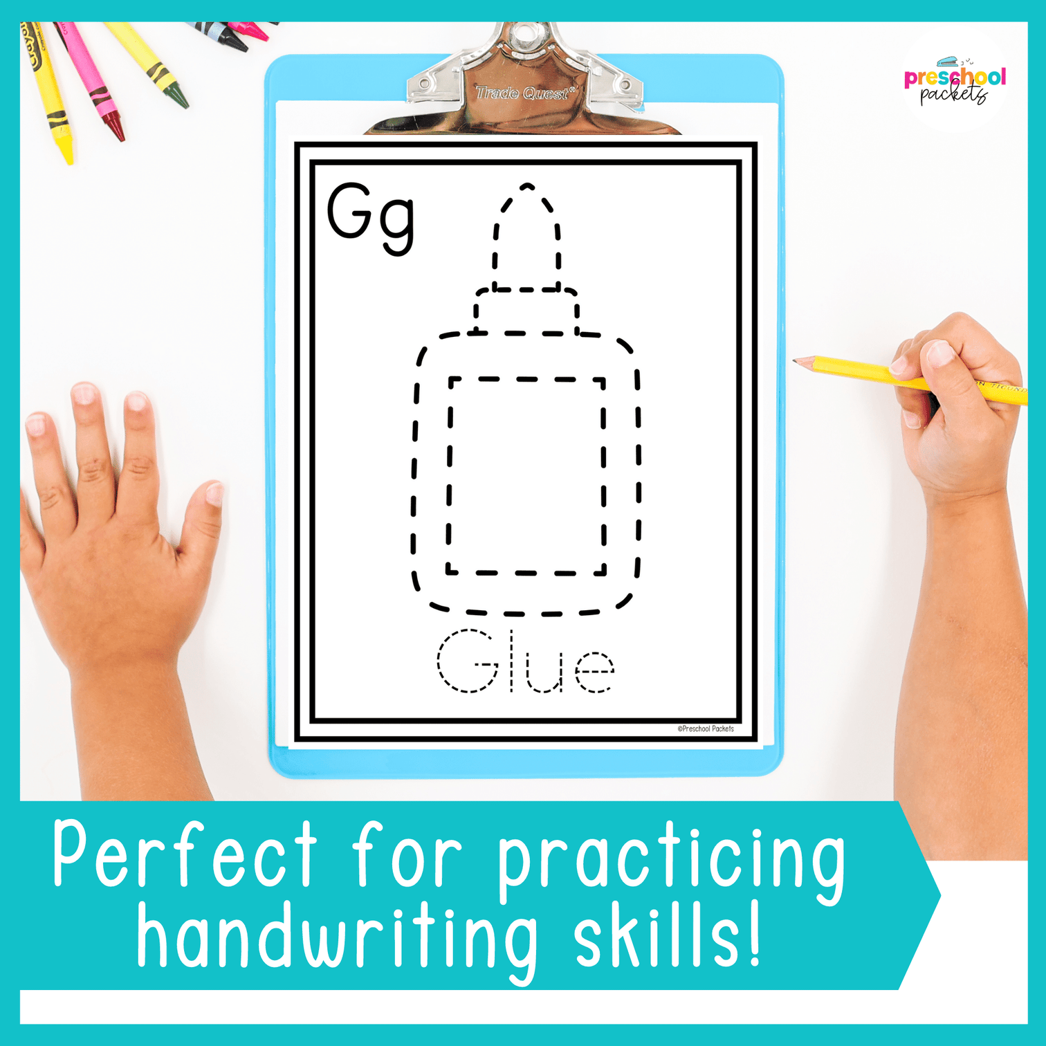 Alphabet Tracing Pictures No Prep A-Z worksheets – Preschool Packets