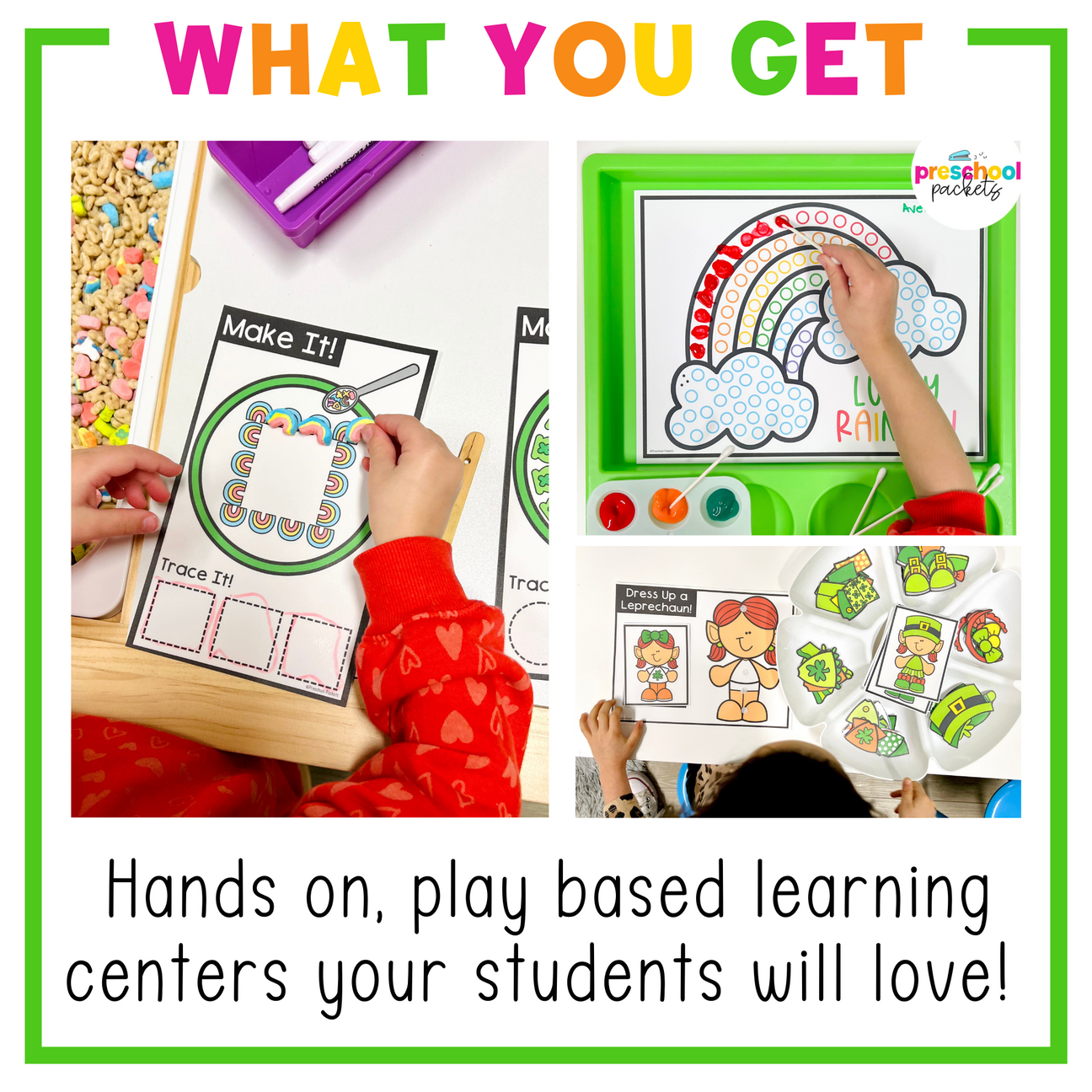 St Patrick's Day Preschool Activities Weekly Themed Curriculum ...