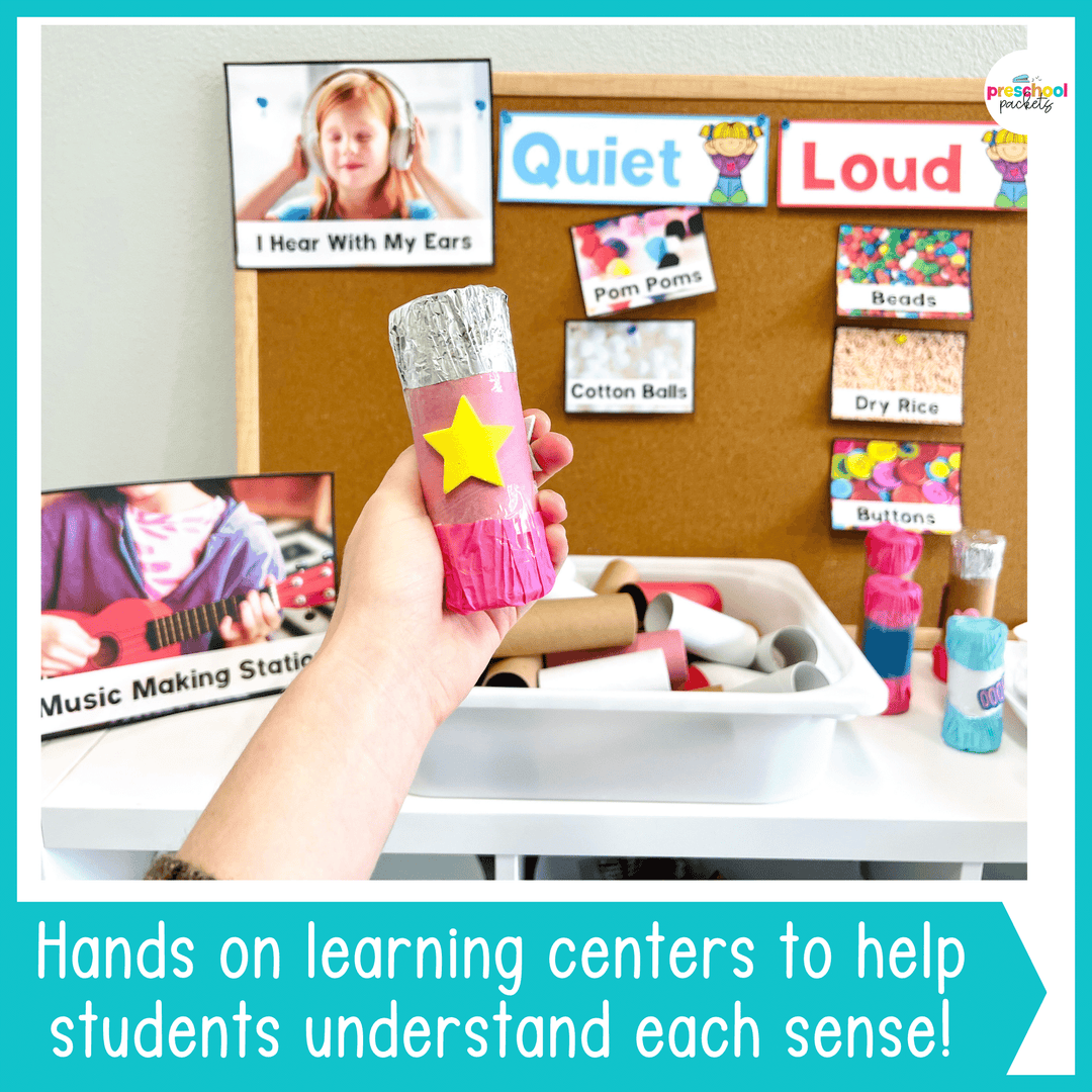 5 Senses Activities Preschool Curriculum – Preschool Packets