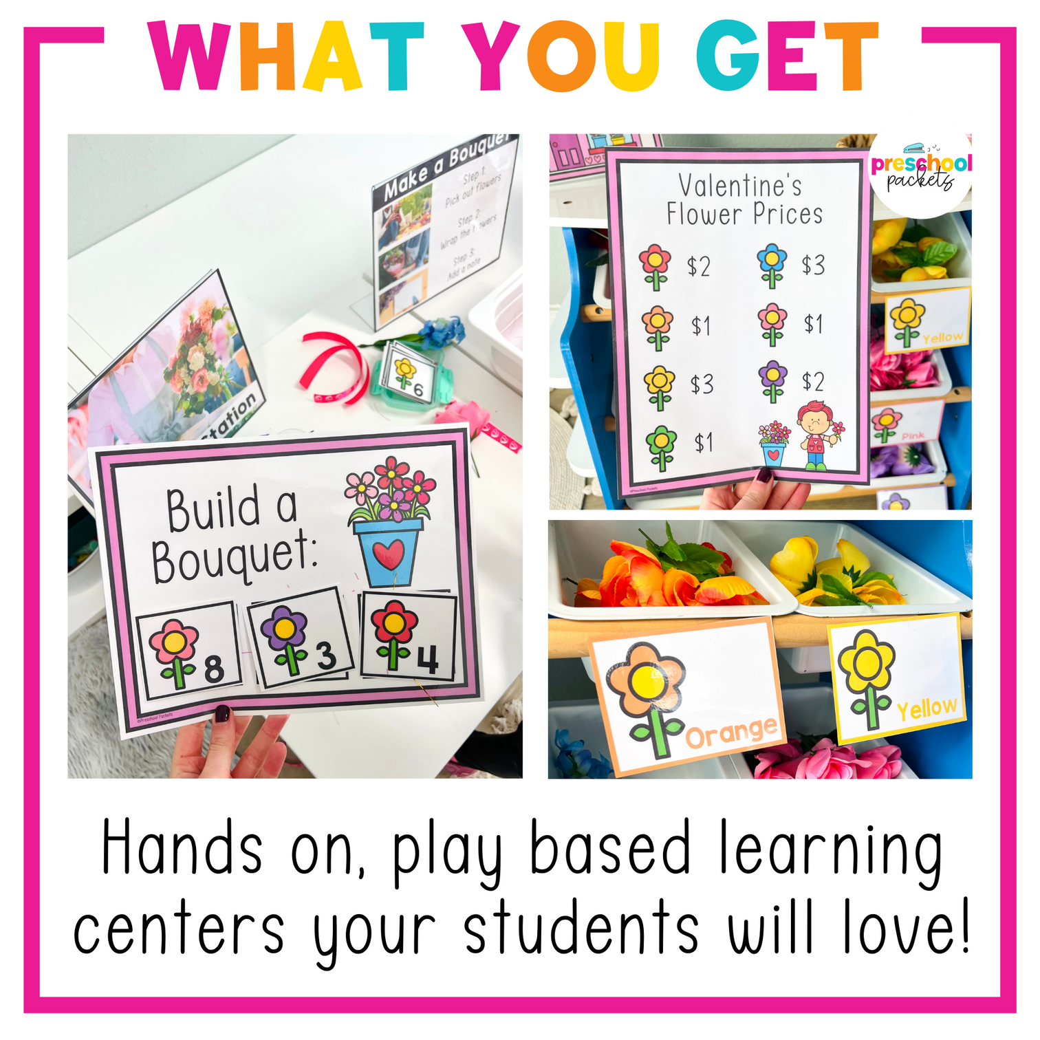 Valentines Day Preschool Activities Weekly Themed Curriculum ...