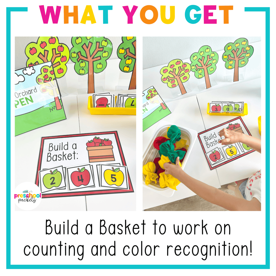 Apple Orchard Dramatic Play Center – Preschool Packets