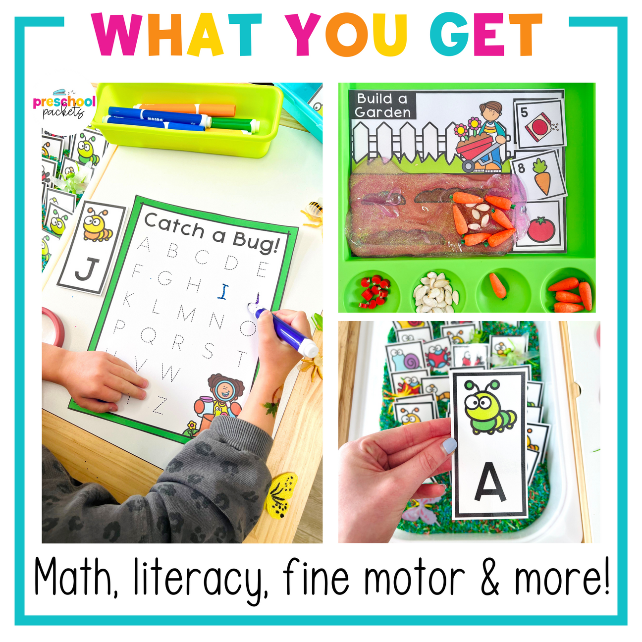 Spring Preschool Activities Weekly Curriculum – Preschool Packets