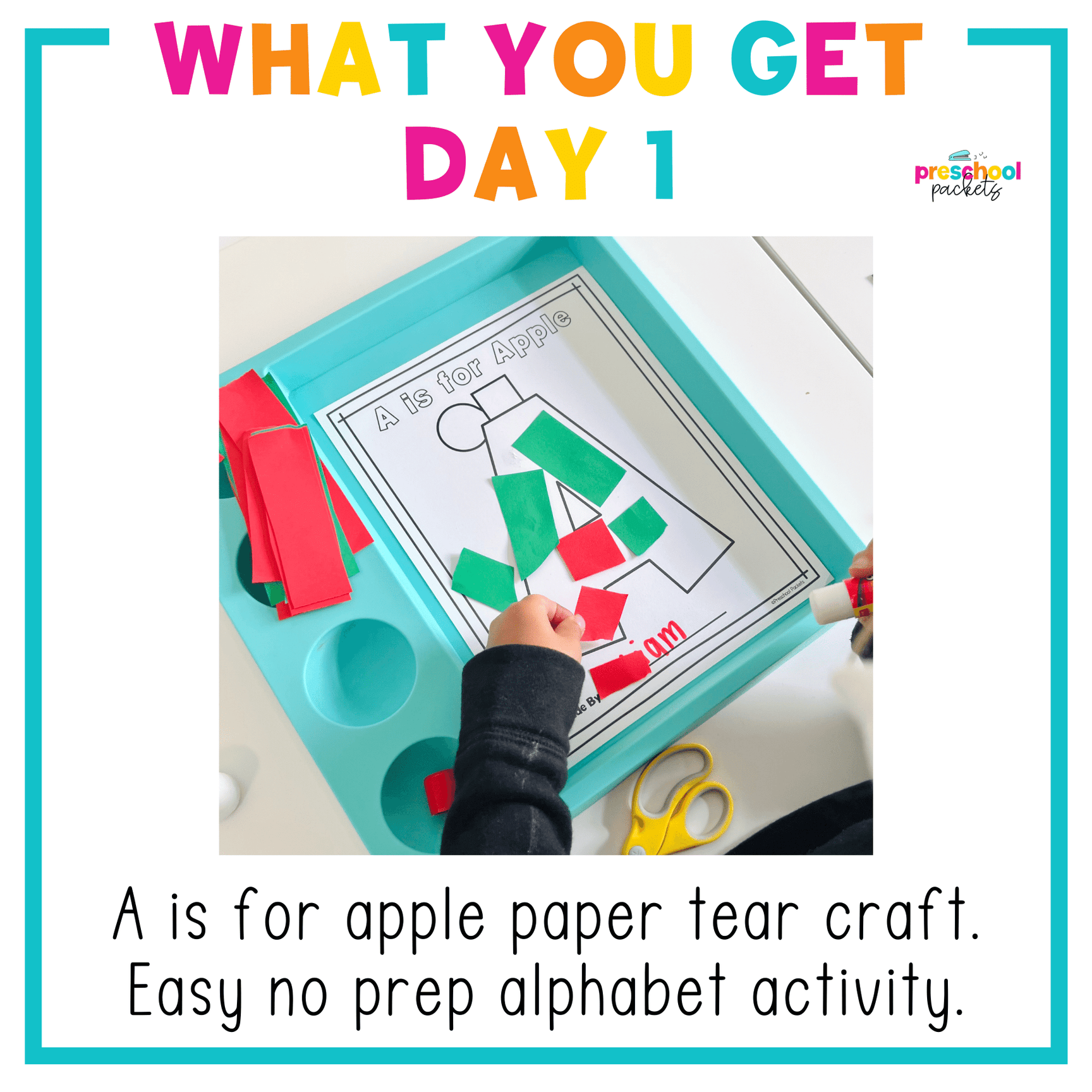 Apple Theme Activities Preschool Weekly Curriculum – Preschool Packets