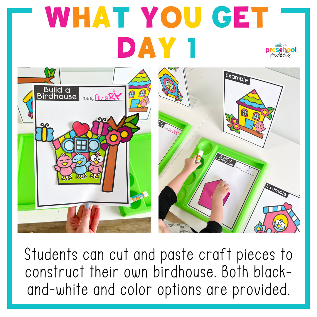 Spring Preschool Activities Weekly Curriculum – Preschool Packets