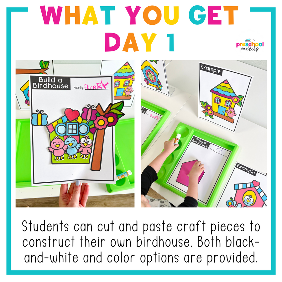 Spring Preschool Activities Weekly Curriculum – Preschool Packets
