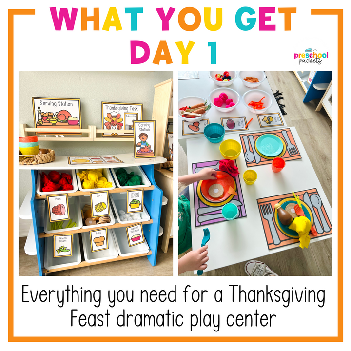 Thanksgiving Theme Preschool Activities Weekly Curriculum – Preschool ...
