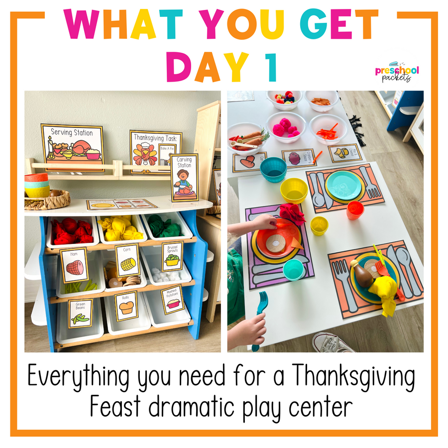 Thanksgiving Theme Preschool Activities Weekly Curriculum – Preschool ...