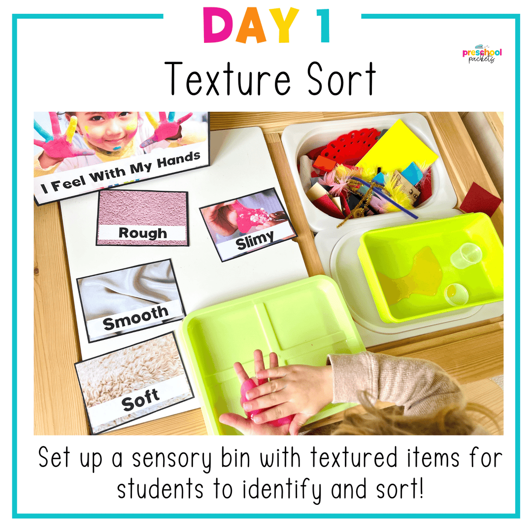 5 Senses Activities Preschool Curriculum – Preschool Packets