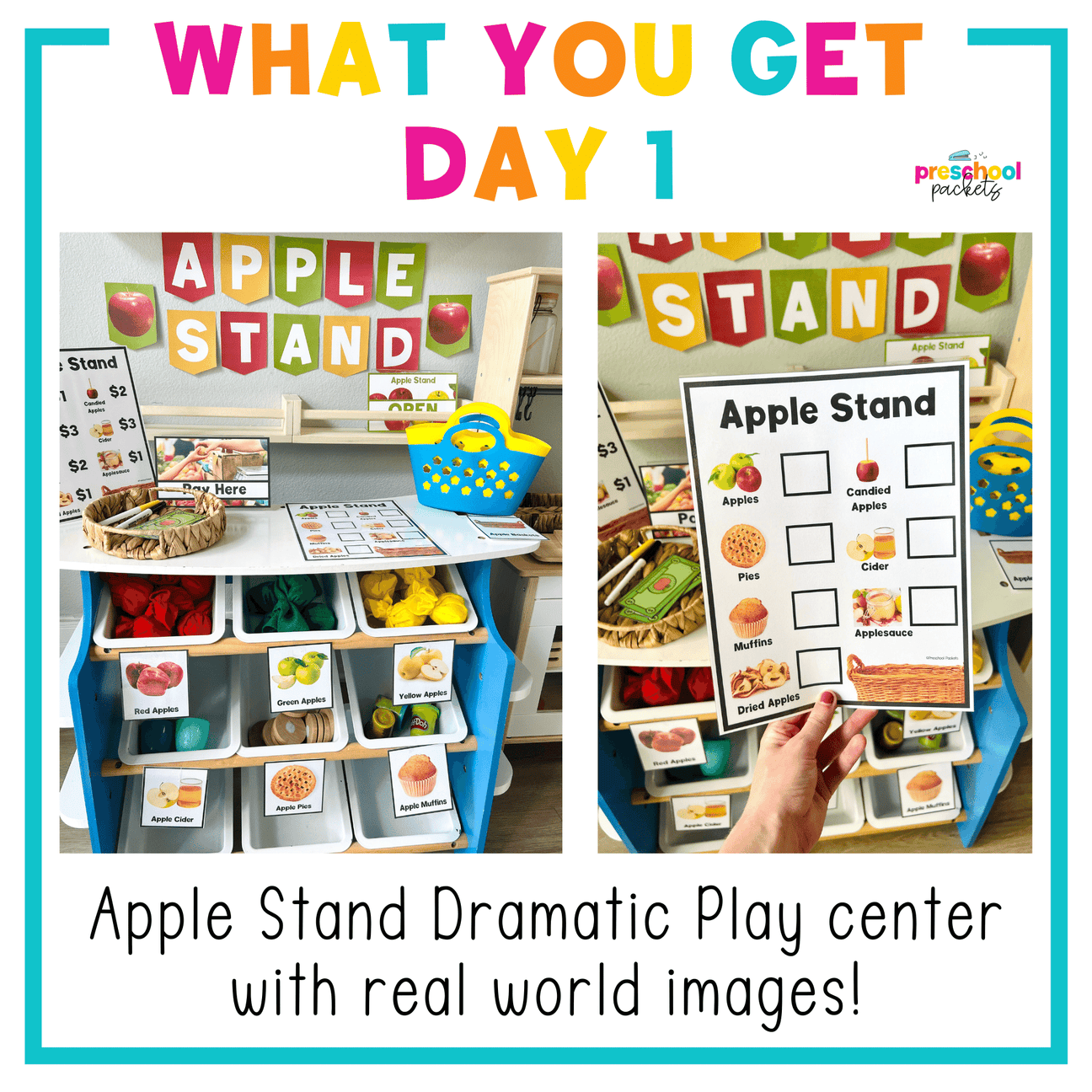 Apple Theme Activities Preschool Weekly Curriculum – Preschool Packets