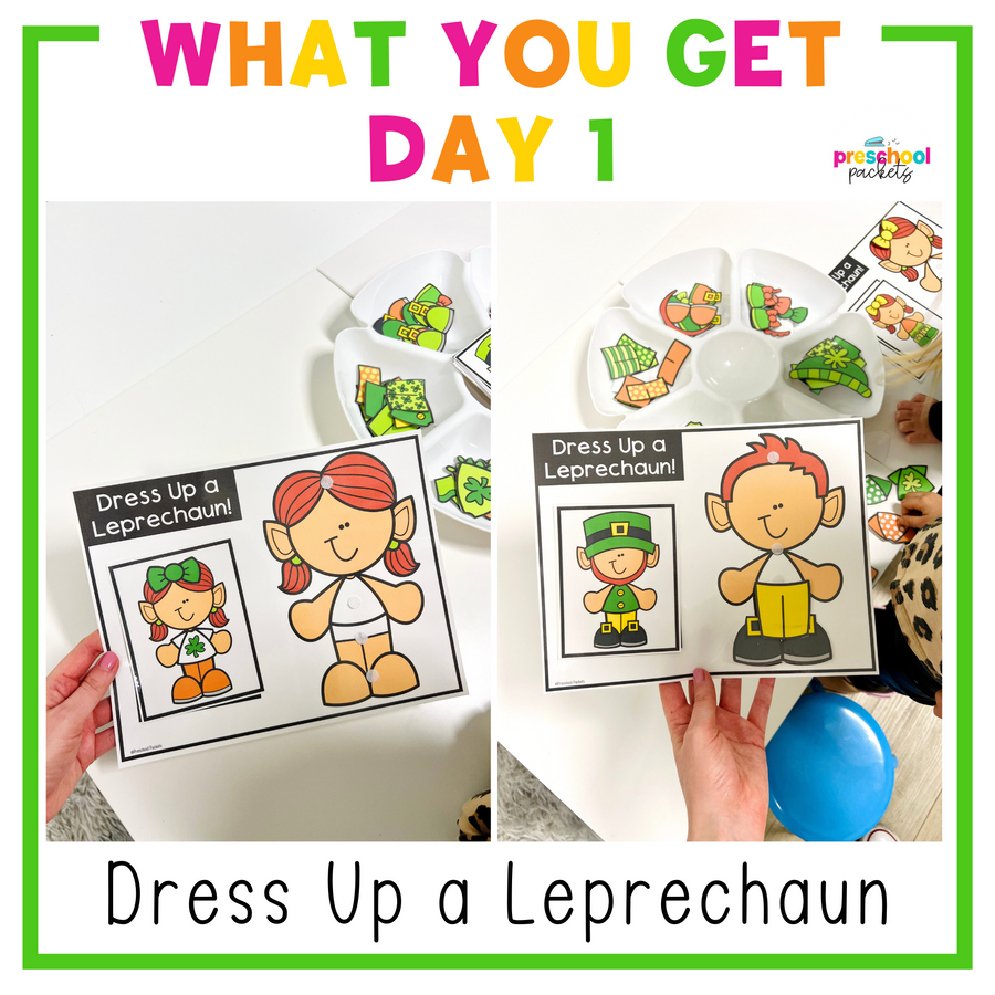 St Patrick's Day Preschool Activities Weekly Themed Curriculum ...