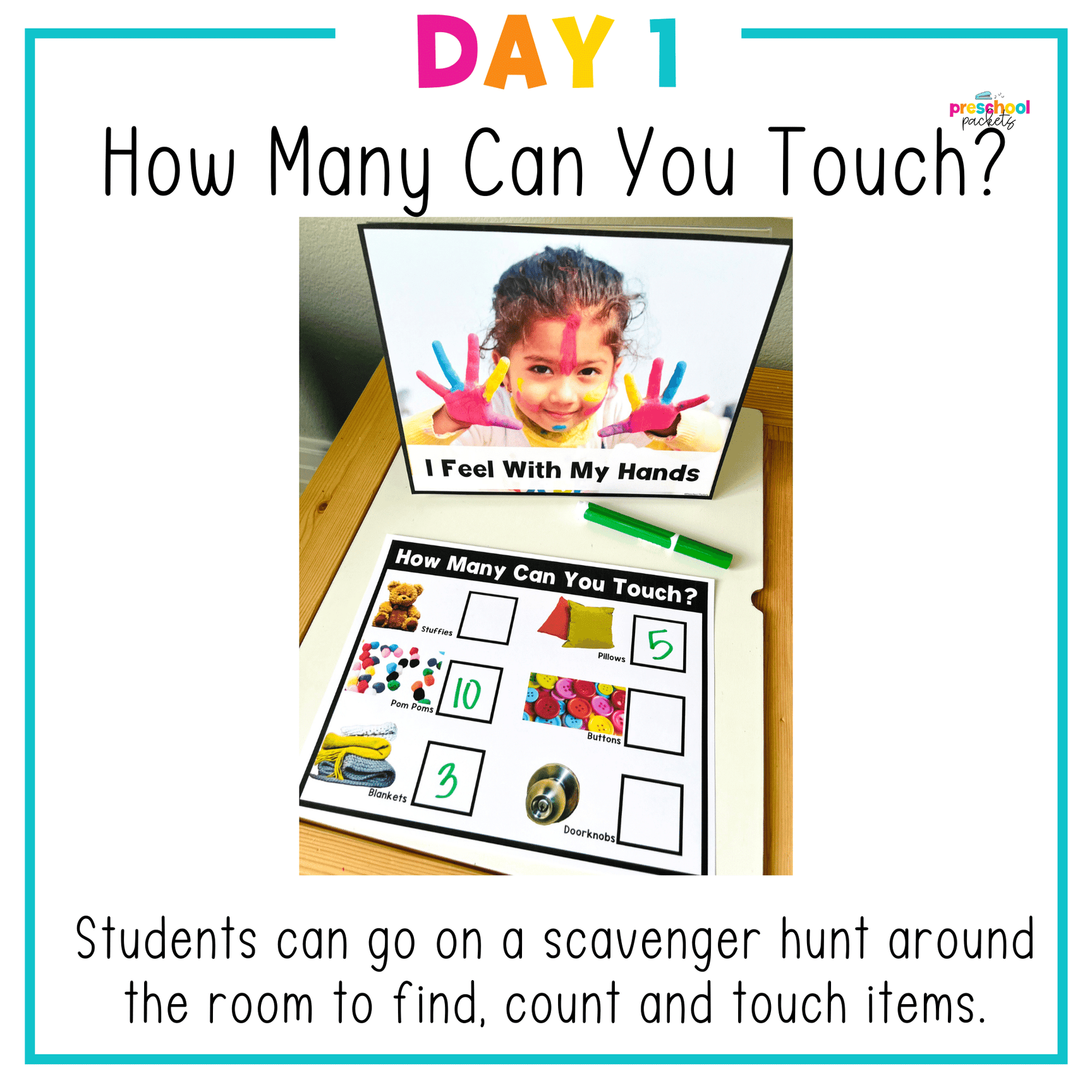 5 Senses Activities Preschool Curriculum – Preschool Packets