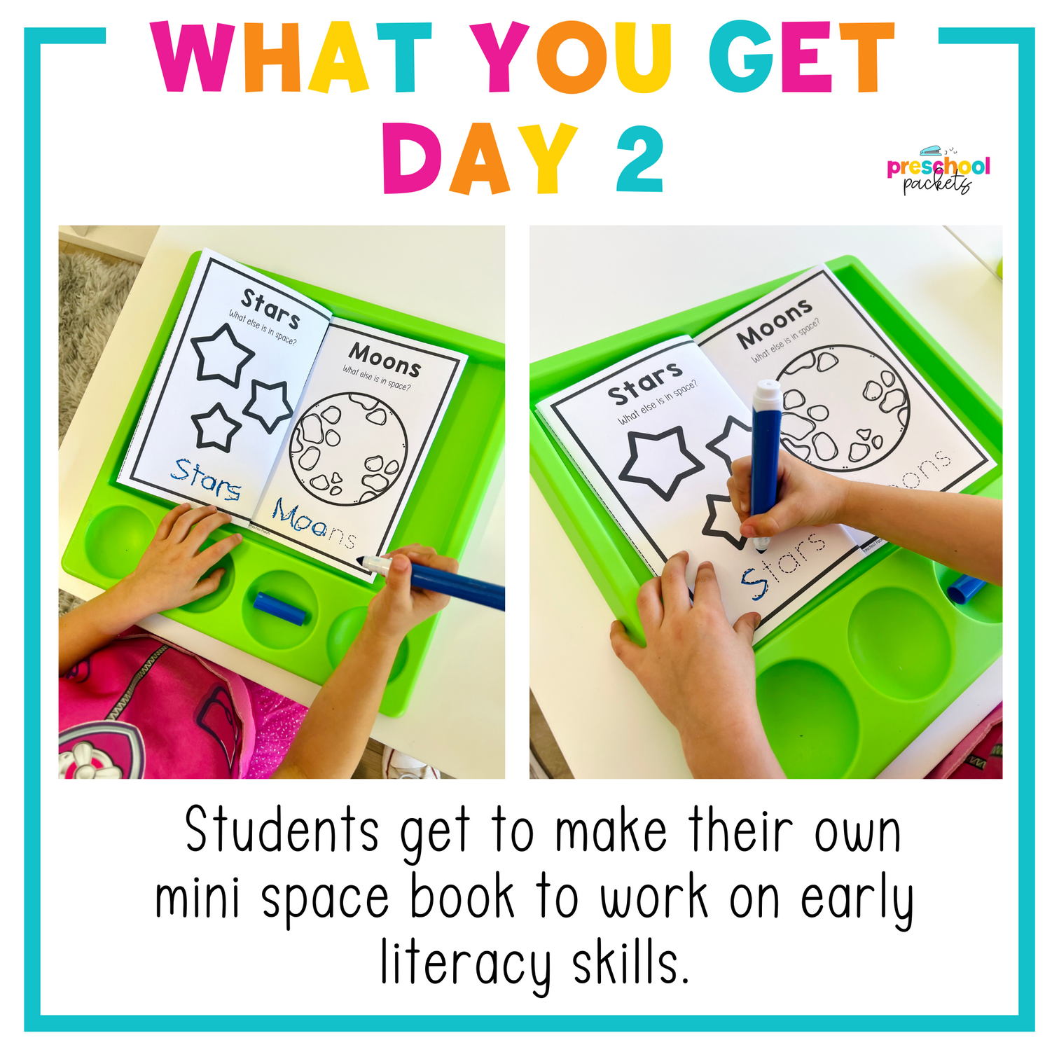 Space Preschool Activities Weekly Curriculum – Preschool Packets