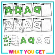 Alphabet Crafts A is for Alligator for Preschool and Kindergarten ...
