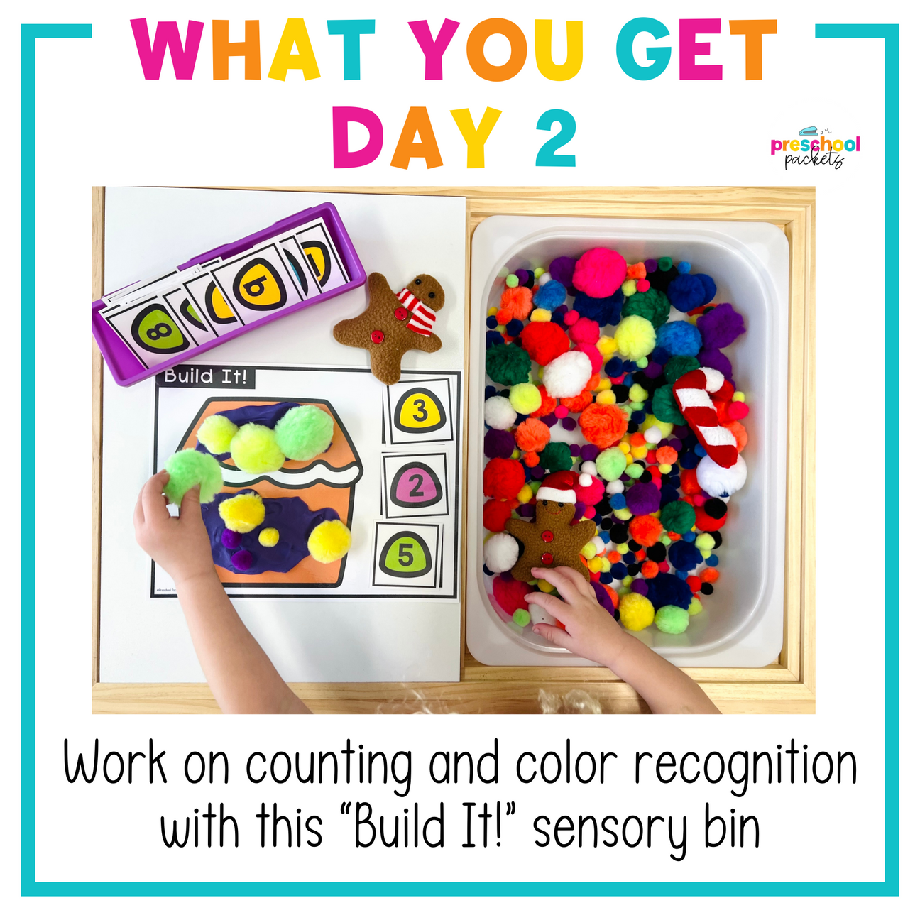 Gingerbread Preschool Activities Weekly Curriculum – Preschool Packets