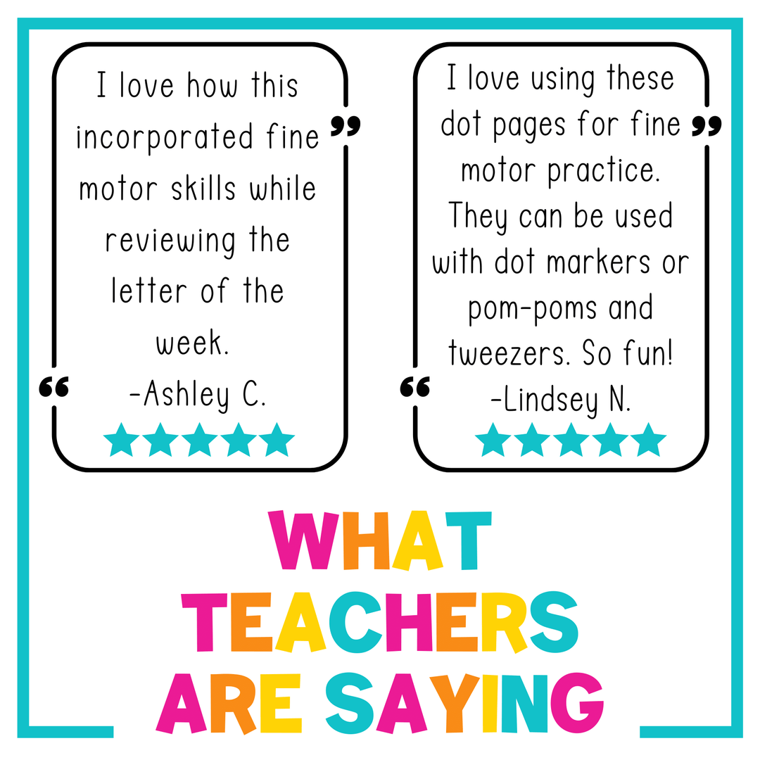 Alphabet Dot Marker and Tracing Worksheets Uppercase A-Z – Preschool ...