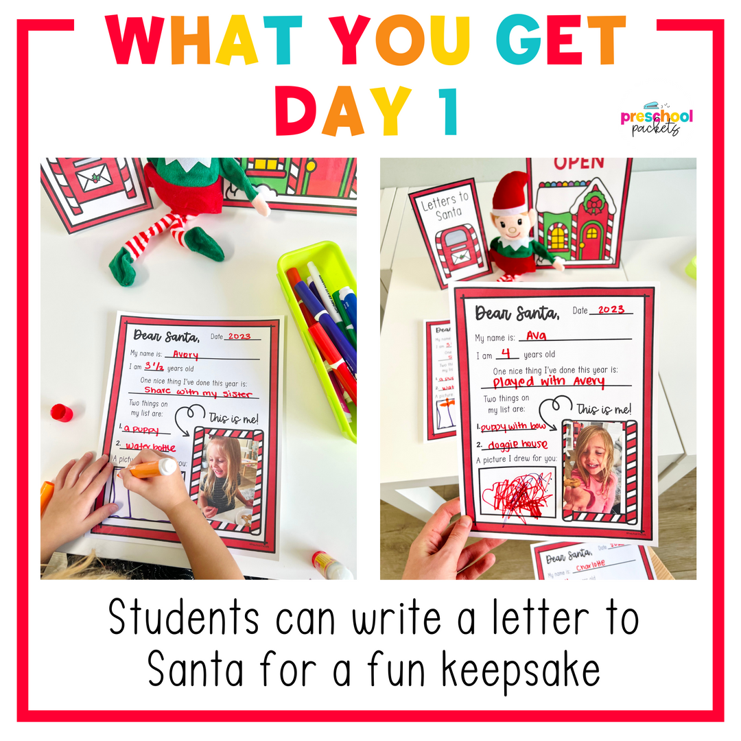 Christmas Preschool Activities Weekly Curriculum – Preschool Packets