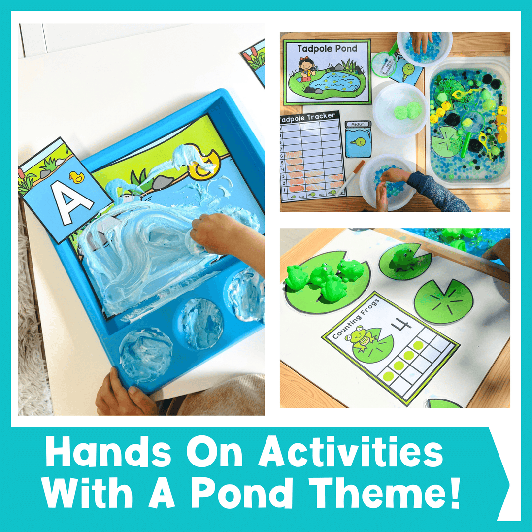 Pond Activities Preschool Weekly Themed Curriculum – Preschool Packets