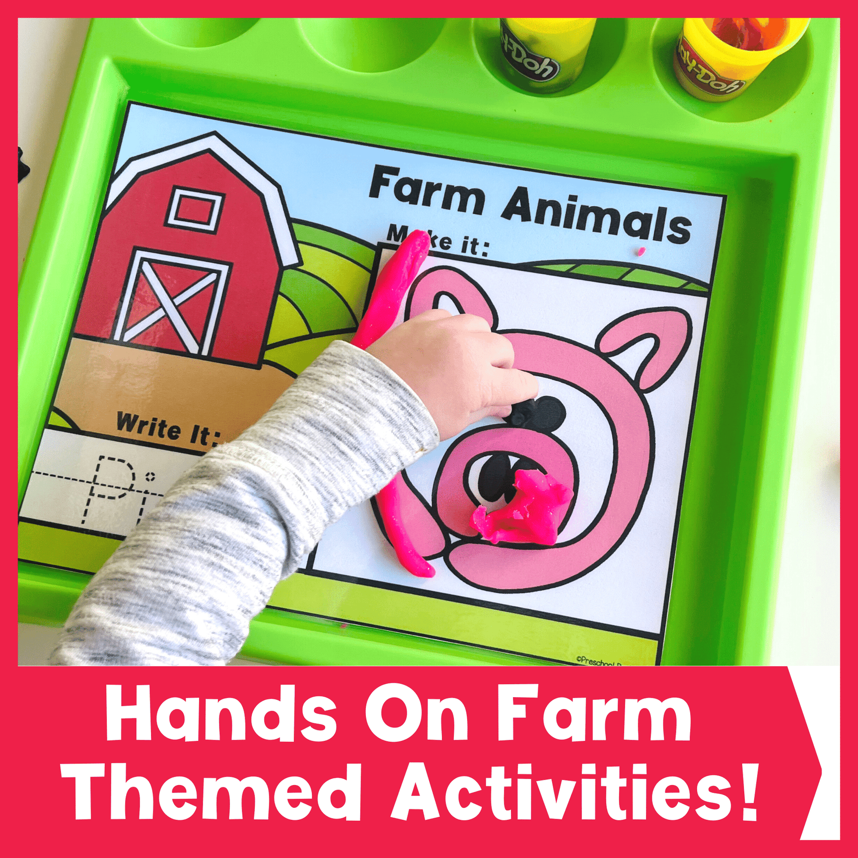 Farm Theme Preschool Activities Weekly Curriculum – Preschool Packets