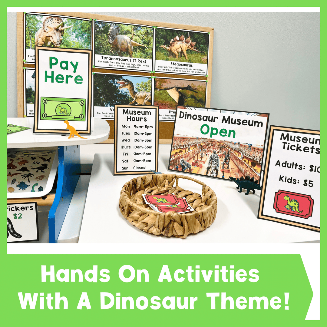 Dinosaur Activities Preschool Weekly Themed Curriculum – Preschool Packets